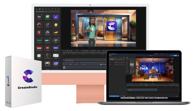 Lifetime Deal | CreateStudio 4 Best Pro AI Video Software